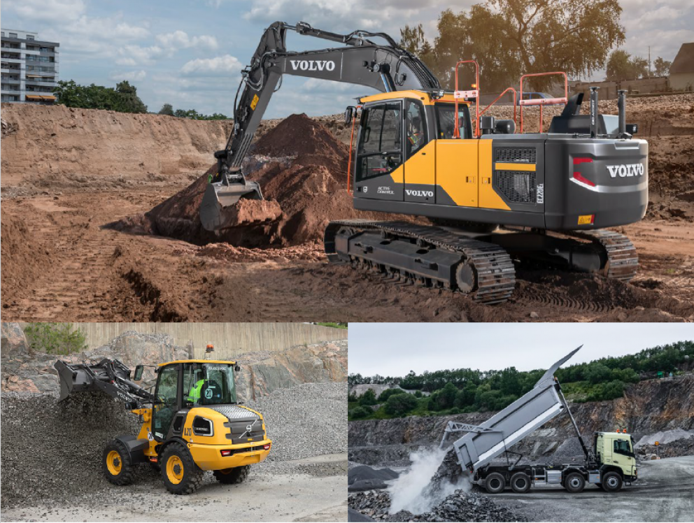Volvo Construction Days 2022 | Bautechnik der Robert Aebi AG